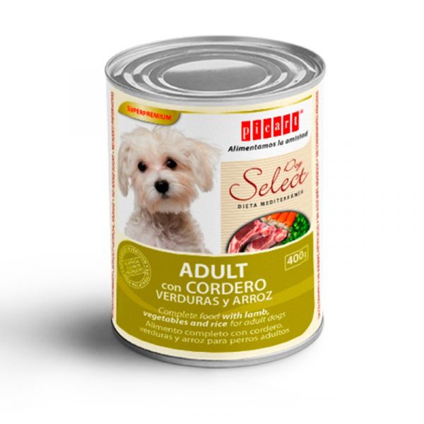 Picart Dog Select Adult Lamb Vegetables & Rice 400g – doggato.pt