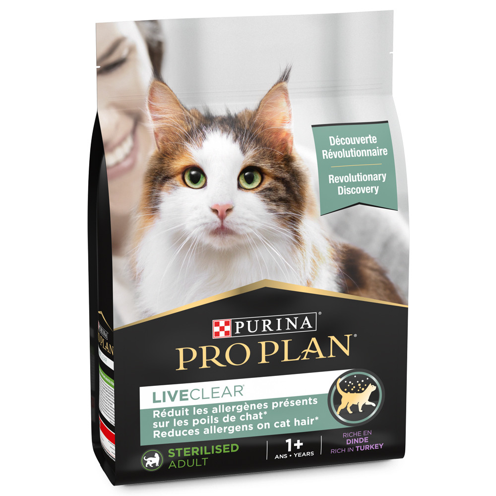 Pro Plan Cat Liveclear Sterilised Perú – doggato.pt